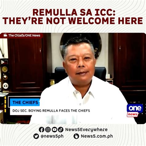 Doj Pilipinas Hindi Kikilalanin Ang Imbestigasyon Ng Icc Sa War On