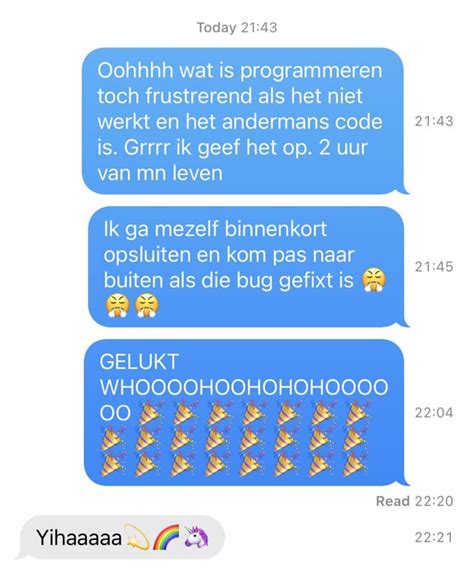 An evening in the life of a developer (deliberately no translation ...