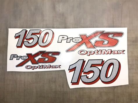 Mercury Racing 2 5l 260hp Outboard Decal Set Kit For Lightweight Cowl