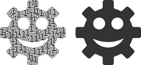 Binary Avatar Vector Images Over 220