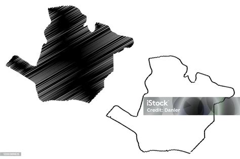 Sonsonate Department Map Stock Illustration Download Image Now Abstract Black Color