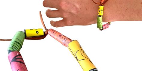 Aboriginal Inspired Paper Beads All About Me Craft