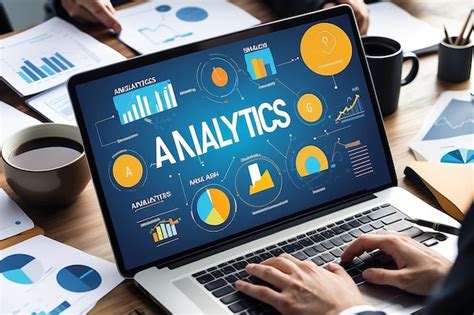 Analytics Analyze Data Analysis Information Research Concept Premium Ai Generated Image