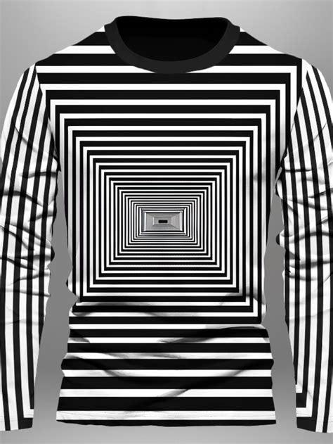 Carnival Graphic Optical Illusion Fashion Designer Casual Mens 3d
