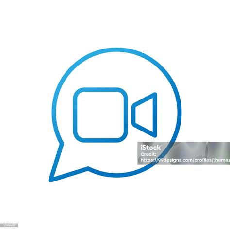 視頻呼叫圖示徽標向量插圖視頻呼叫圖示設計向量範本時尚視頻呼叫向量圖示平面設計的網站 符號 標誌 圖示 符號 應用程式 Ui向量圖形及更多