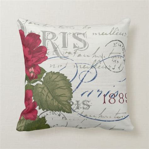 Rose Throw Pillow
