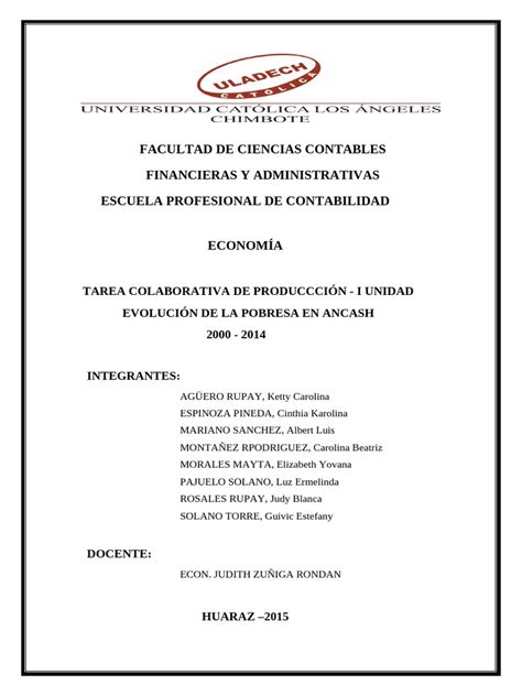 Evolución De La Pobreza 2000 2014 Pdf Pobreza Pobreza E Indigencia
