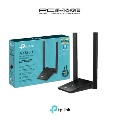 TP LINK ARCHER TX20U AX1800 DUAL ANTENNAS HIGH GAIN WIRELESS USB