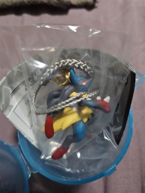 Takara Tomy Mega Lucario Keychain Hobbies And Toys Toys And Games On