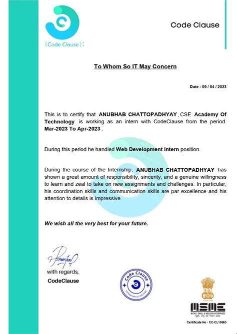 Anubhab Chattopadhyay On Linkedin Codeclause Internship Opportunity