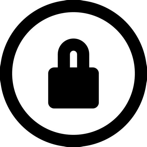 Padlock Security Icon Single Icon Vector 36024299 Vector Art At Vecteezy