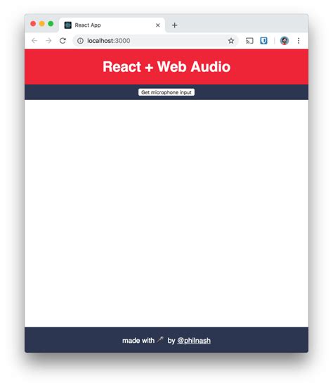 Audio Visualisation With The Web Audio Api And React Twilio