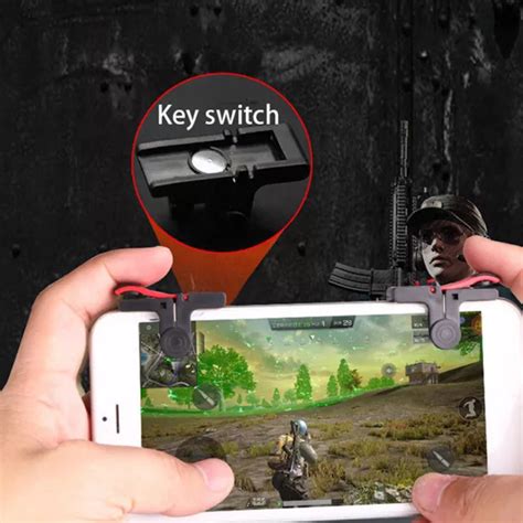 Pubg Mobile Phone Shooter Aim Controller Game Trigger L1r1 Button Yr