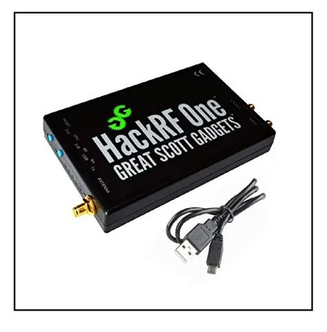 Hackrf One Software Defined Radio Sdr 1 Mhz To 6 Ghz Half Duplex