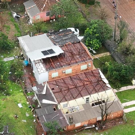 Fotos Veja Os Estragos Causados Pela Microexplosão Em São Luiz Gonzaga