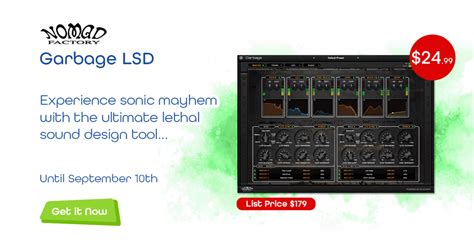 Garbage Lsd Is On Sale Nomad Factory
