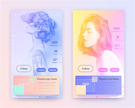 Music App Behance