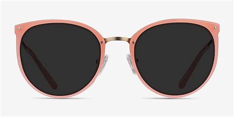 Crush Cat Eye Coral Frame Sunglasses For Women Eyebuydirect