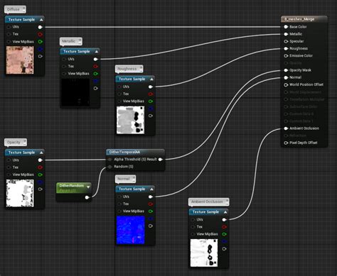 Setup Single Material For Unreal Engine
