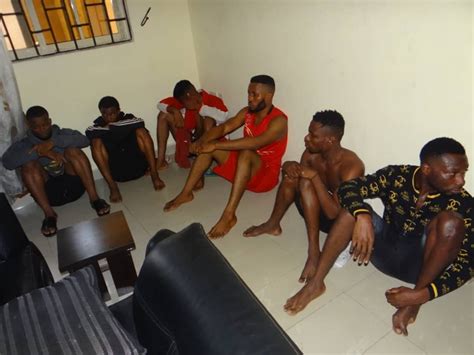Efcc Arrests Six Suspected Facebook Hackers In Uyo Photos