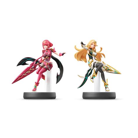 Figura Amiibo Smash Pyra Y Mythra Ninitendo • Punto Ahorro