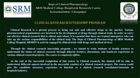 Melvin George On Linkedin Those Looking For Internship Opportunities