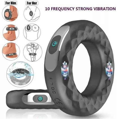 Electric Penis Stretcher Enhancer Ball Scrotum Ring Delay Ejaculation