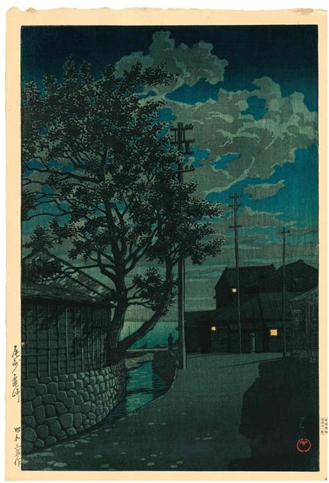 川瀬巴水木版画展（初期摺木版画展示即売会）のお知らせ 創業1906年 川瀬巴水 版元の銀座 浮世絵・版画専門店「渡邊木版美術画舗」