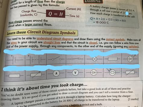 Circuit Symbols Diagram Quizlet