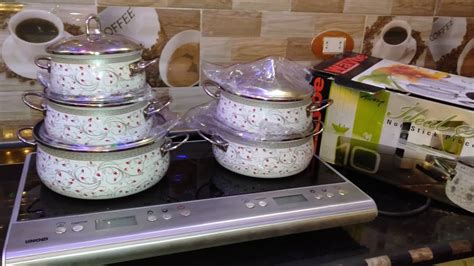 طقم الحلل الصاج التركي قلب تيفال Youtube