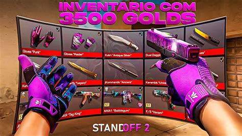 dei um INVENTÁRIO COMPLETO de 3500 GOLDS para INSCRITO FACA E