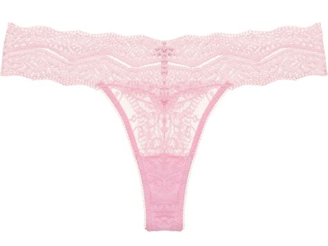 Calcinha Fio Renda Love Lace Rosa Chiclete Loungerie