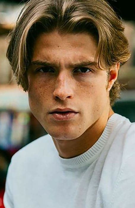 Middle Part Hairstyles Men