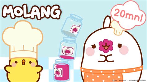 Molang 🍱🍓cooking And Eating Time 🍔🍪 More Molang ⬇️ ⬇️ ⬇️ Youtube