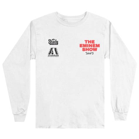 The Eminem Show Longsleeve White Online Store