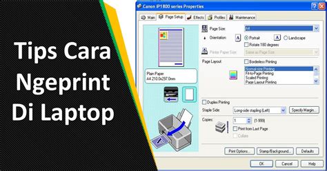 Tips Cara Ngeprint Di Laptop Techbanget