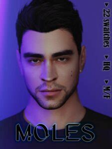 Sims Moles CC To Enhance Your Sim S Realism And Beauty