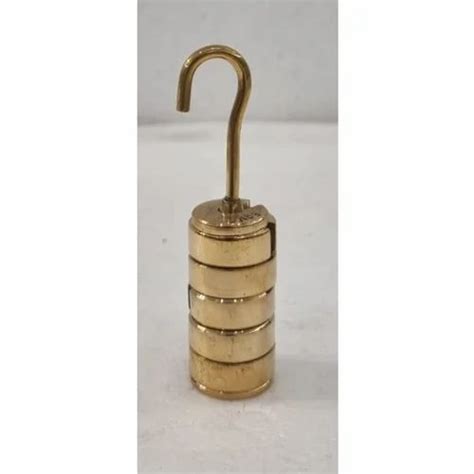 Golden Brass Polished Slotted Mass Set For Laboratory At ₹ 400set In Ambala
