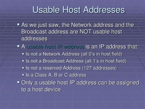 Ppt Network Addressing Structure Powerpoint Presentation Free