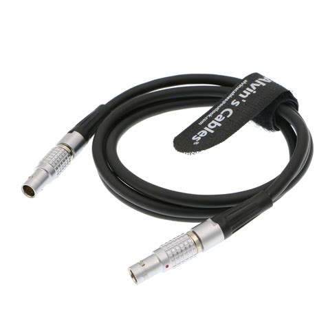 Straight 5 Pin Lemo Sound Devices Timecode Cable For Zaxcom Denecke Xl Ll
