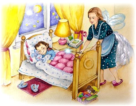 Иллюстрация Зубная фея в стиле люди