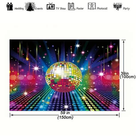 Discos Ball Backdrops Photography Dreamy Colorful Light Temu Canada