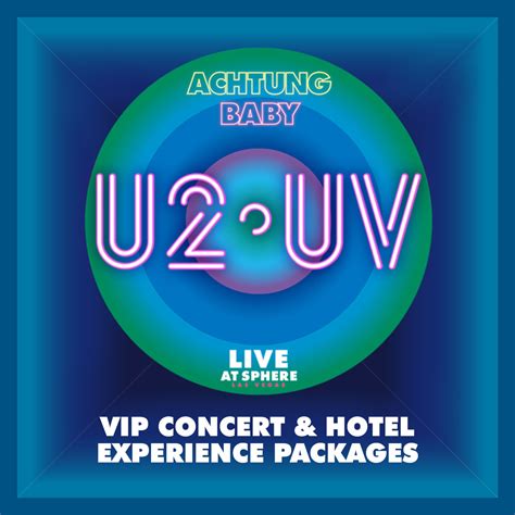 U2 UV VIP Concert Hotel Experience Packages