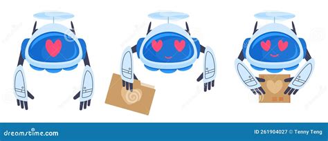 Valentines Day Love Mail Delivery Drones Cartoon Romantic Aerial Drone