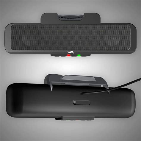 Cyber Acoustics Usb Bluetooth Speaker Bar Sci Fi 3d