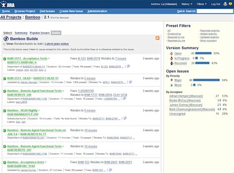 Bamboo 21 Release Notes Atlassian Documentation