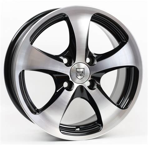 Колесный диск Tech-Line 14x5.5" PCD4x98 ET32 D58.6 Литой - купить по ...