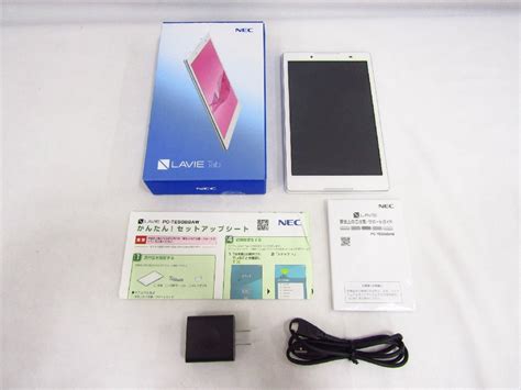 Yahooオークション Nec Lavie Tab E Pc Te508baw 中古品 6241