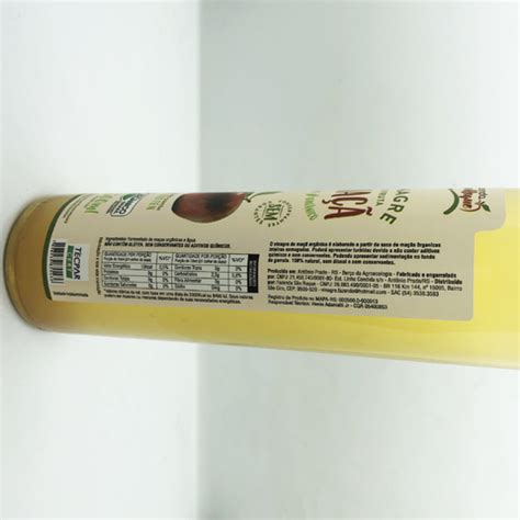 VINAGRE DE MAÇÃ ORGÂNICO ML FAZENDA SÃO ROQUE