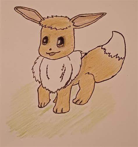 I Drew Eevee R Pokemon
